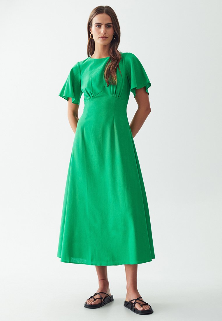 CALLI TASHI - Freizeitkleid - apple green/grün - Zalando.de