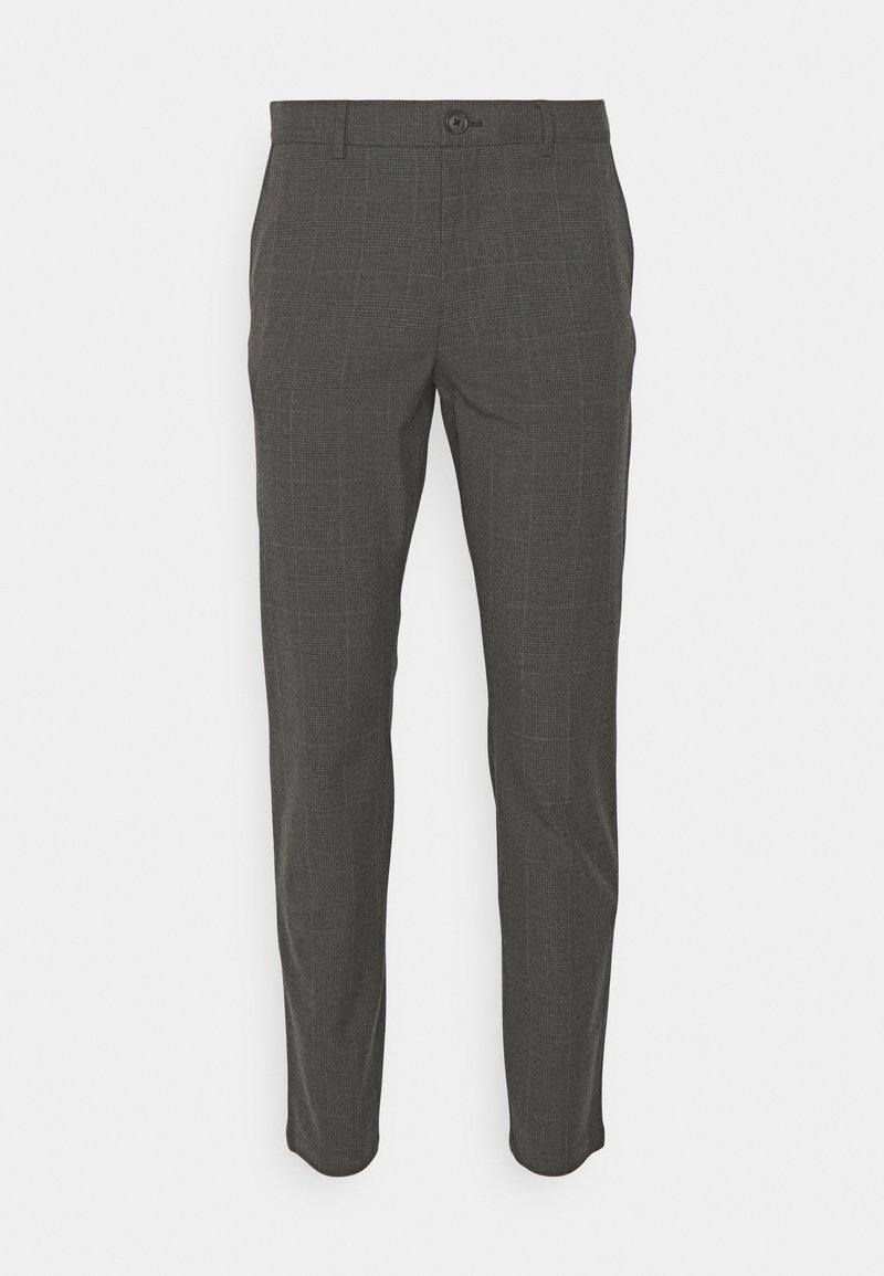 Selected SLHSLIM ROBERT PANTS - Chino - grey/grijs gemêleerd - Zalando.nl