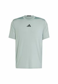 adidas Performance Camiseta deportiva - silver green/verde - Zalando.es
