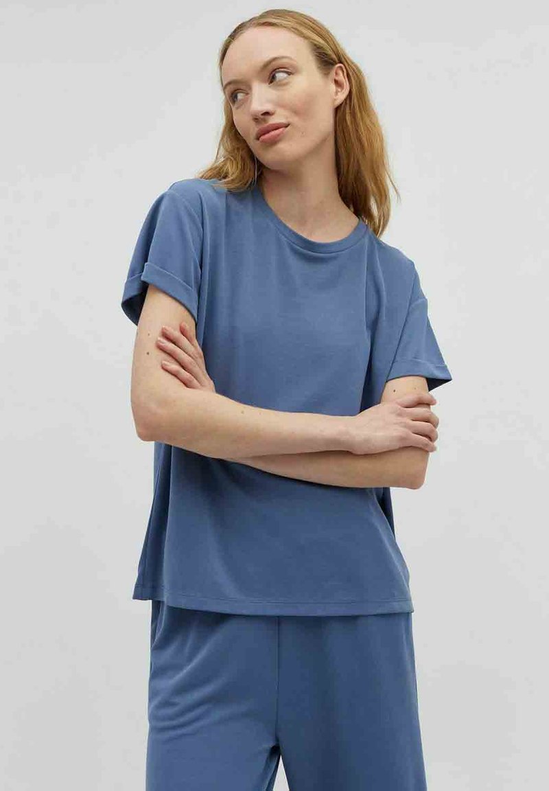 mbyM AMANA - T-shirt basic/niebieski - Zalando.pl