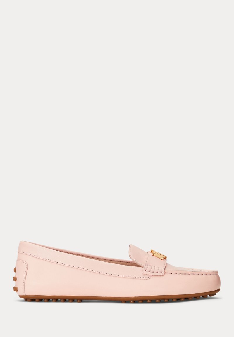 Lauren Ralph Lauren BARNSBURY FLATS DRIVER - Slip-ons - pale pink/light ...