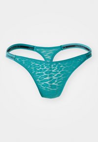 Calvin Klein Underwear DIPPED STRING THONG ICON - String - lively teal ...