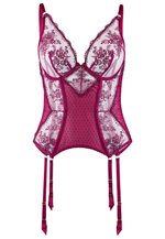 Aubade Corset - night purple/violet - ZALANDO.FR