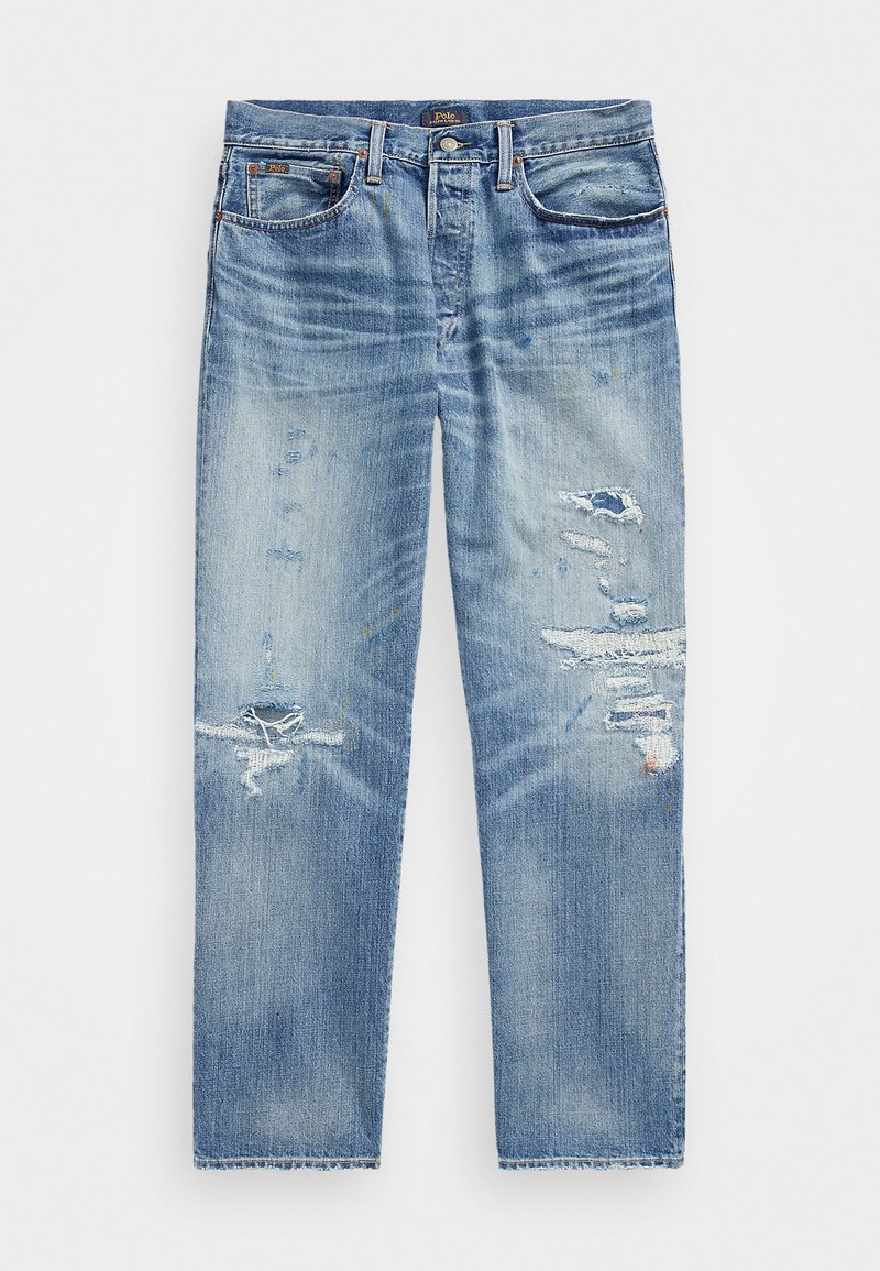 Polo Ralph Lauren CLASSIC FIT DISTRESSED JEAN - Slim fit jeans - surfview/black - Zalando.ie