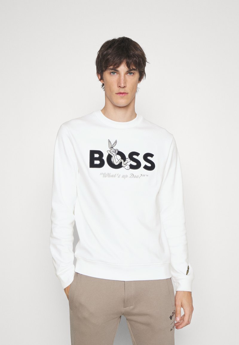BOSS BUN - Sweatshirt - white - Zalando.de