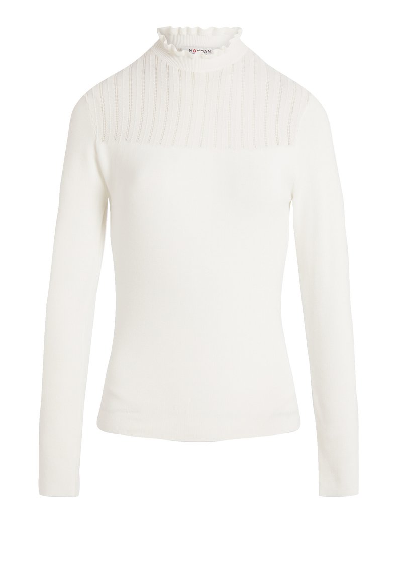 Morgan COLLAR - Pullover - blanc - ZALANDO.FR
