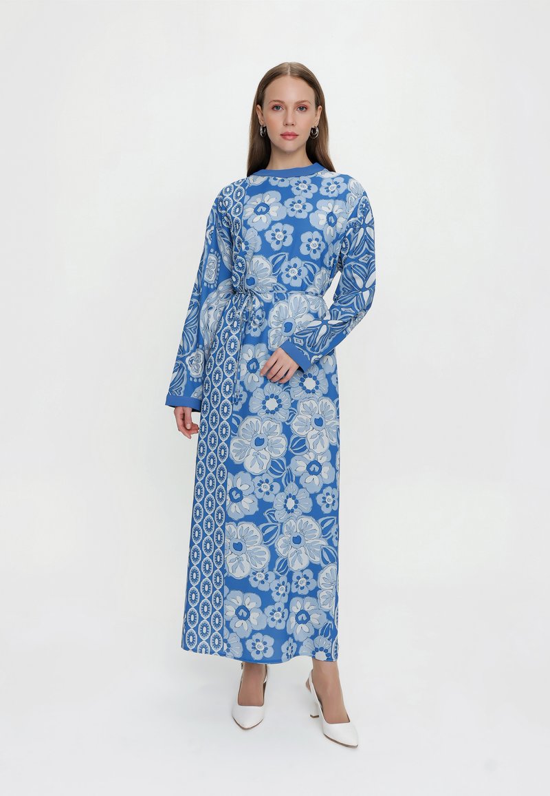 Armine PATTERNED - Maxi-jurk - blue/blauw - Zalando.nl