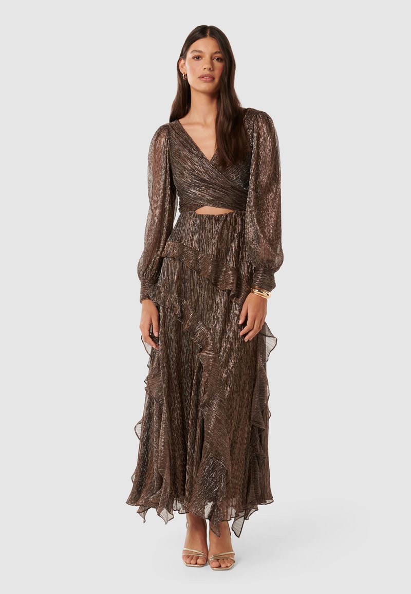 Forever New SPENCER - Suknia balowa/brązowy - Zalando.pl