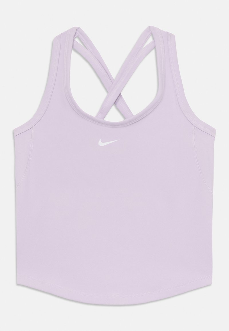 Nike Performance ONE TANK UNISEX - Top - doll/white/lilac - Zalando.co.uk