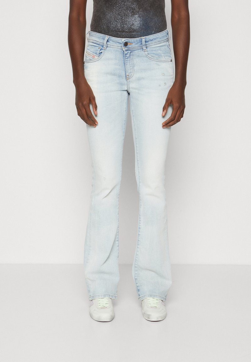 Diesel 1969 D-EBBEY - Flared Jeans - 01/blue denim - Zalando.at