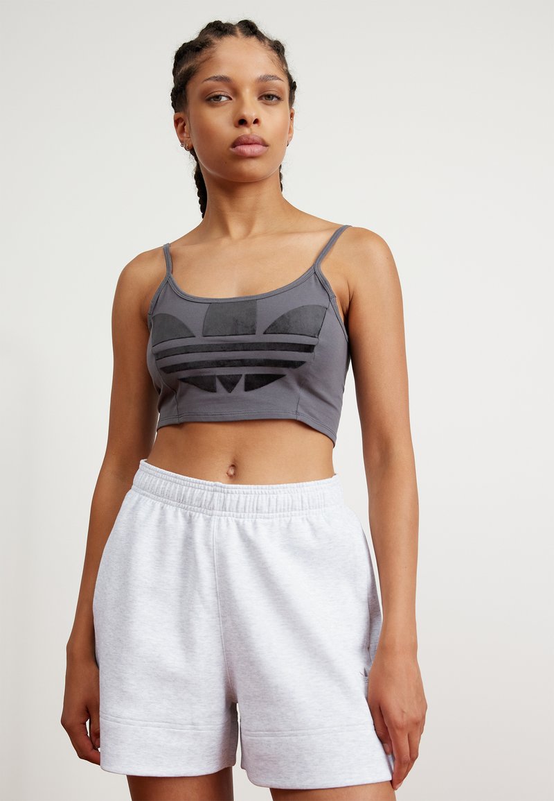 adidas Originals Top - grey six/grey - Zalando.ie