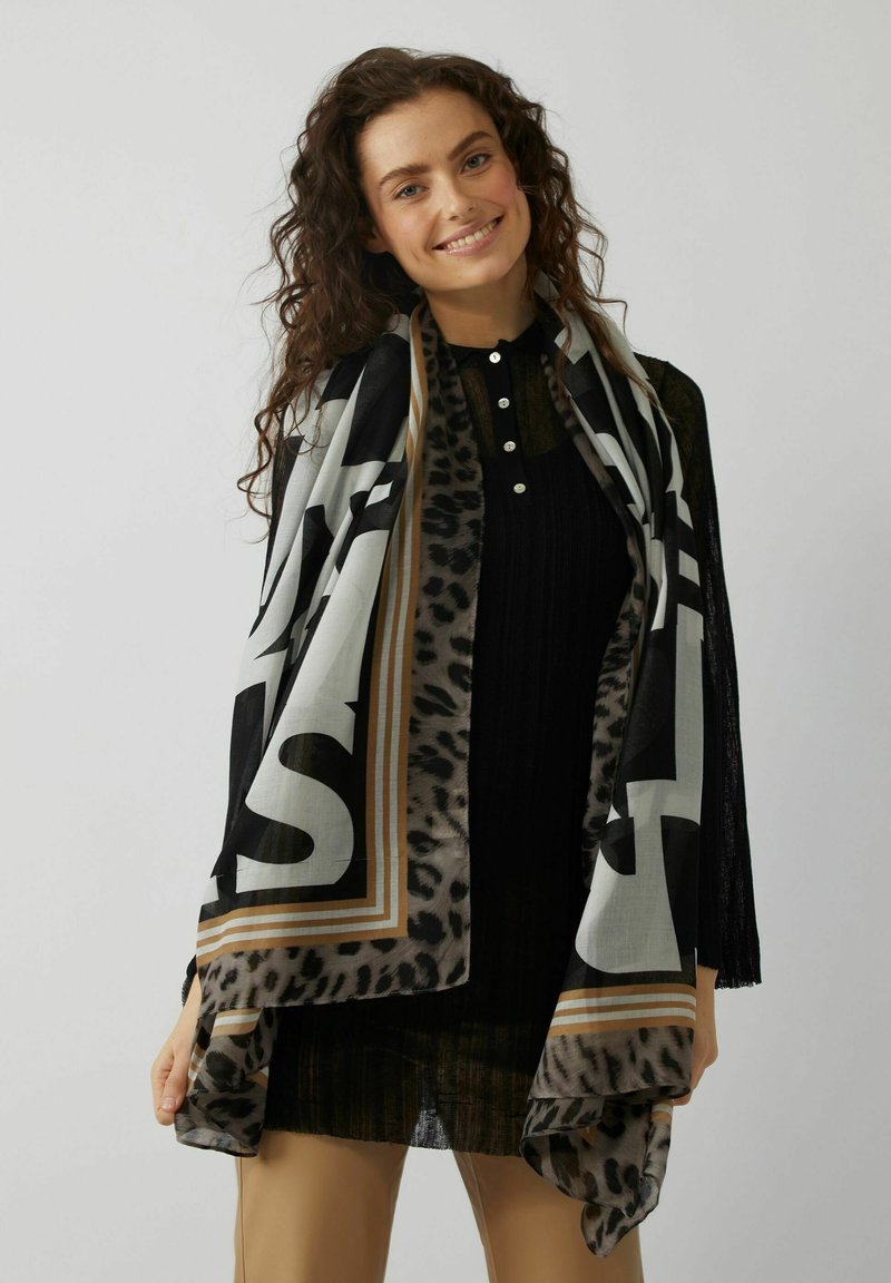 Codello MONO CONTRAST - Schal - schwarz - Zalando.at