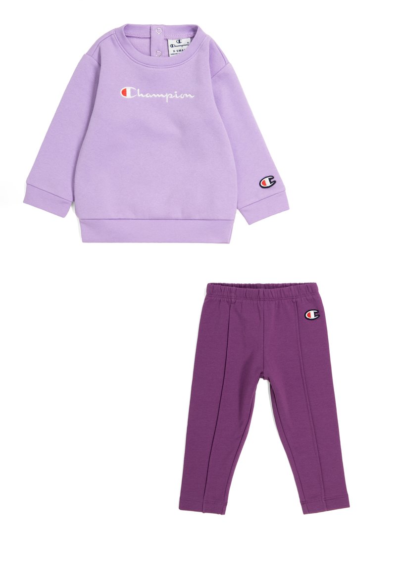 Champion SET LARGE LOGO TODDLER AMERICAN CLASSICS - Sweater - lilac and ...