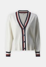 Tommy Hilfiger GLOBAL CASH CARDIGAN - Cardigan - ivory petal/off-white - Zalando