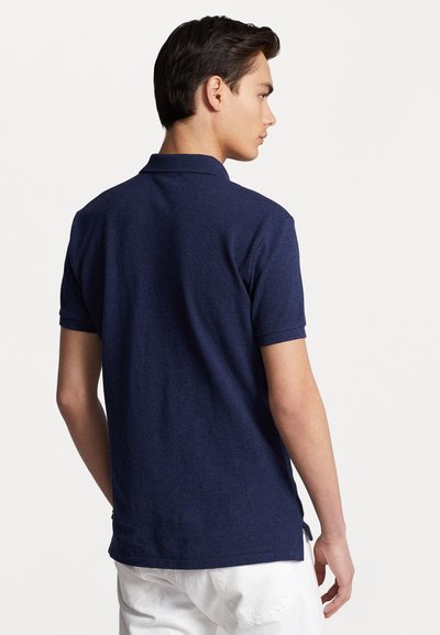Polo Ralph Lauren SLIM FIT MESH POLO SHIRT - Poloshirt - spring navy heather/blauw - Zalando.nl