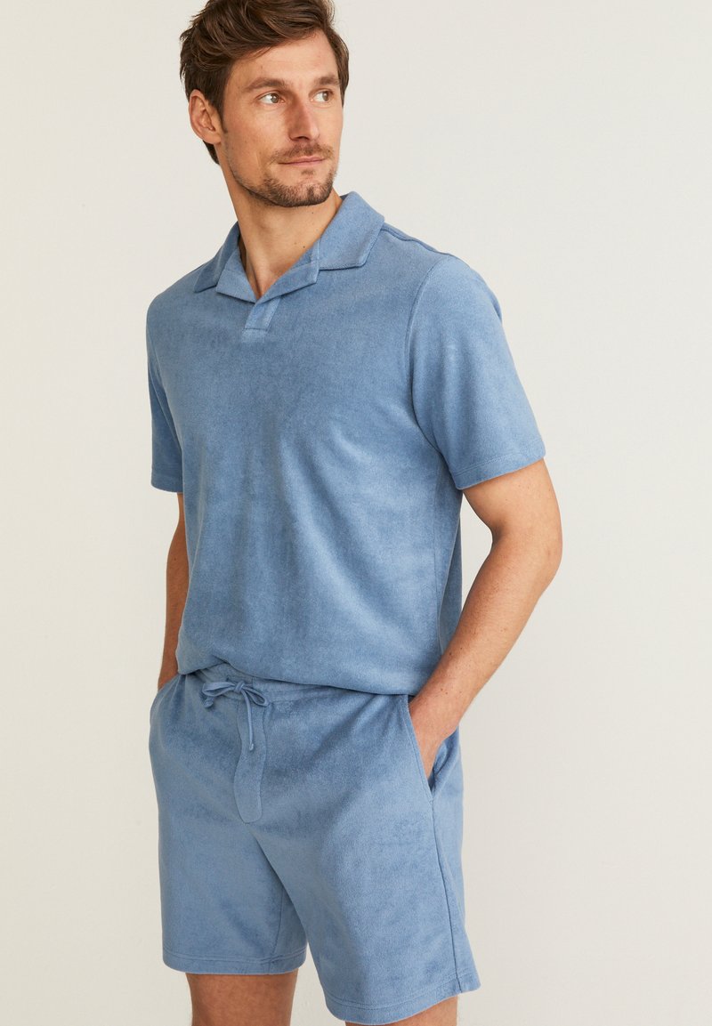 BONDELID STUART TERRY - Shorts - infinity blue/blue - Zalando.de