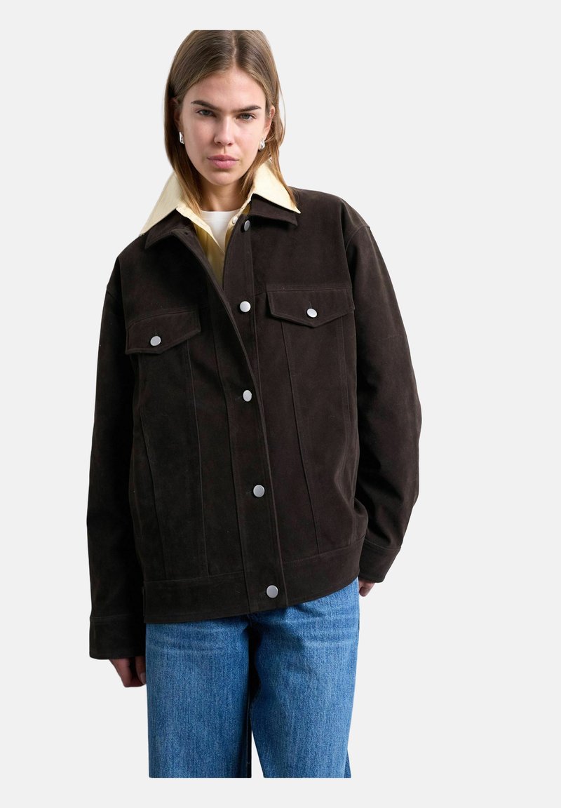 Topshop TSCELINE - Summer jacket - chocolate brown/brown - Zalando.co.uk
