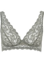Hanro MOMENTS SOFT - Triangel BH - antique green/khaki - Zalando.at