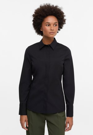 Eterna COVER SHIRT - REGULAR FIT - Chemisier - schwarz/noir - ZALANDO.FR