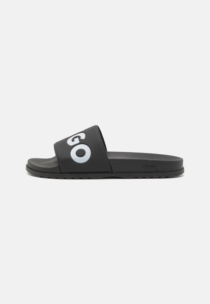 HUGO MATCH IT UNISEX - Pool slides - black - Zalando