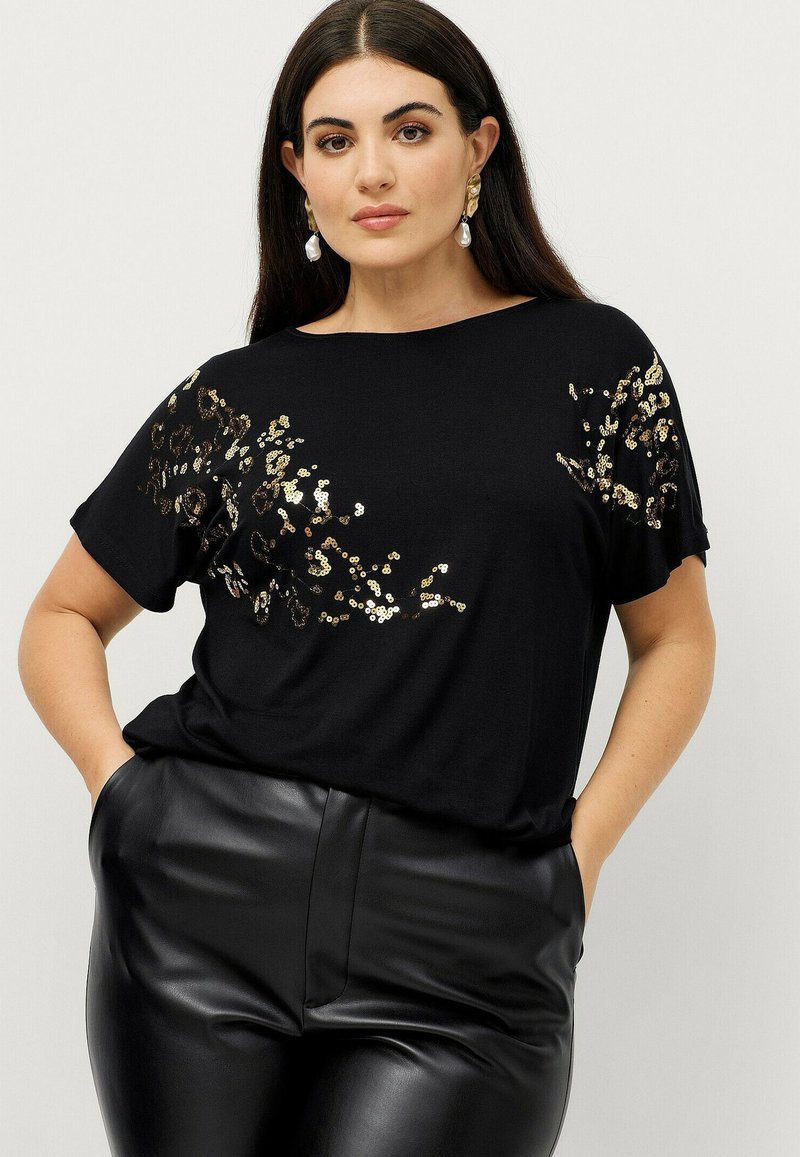 Ellos Plus collection FIONA - Blouse - schwarz/black - Zalando.de