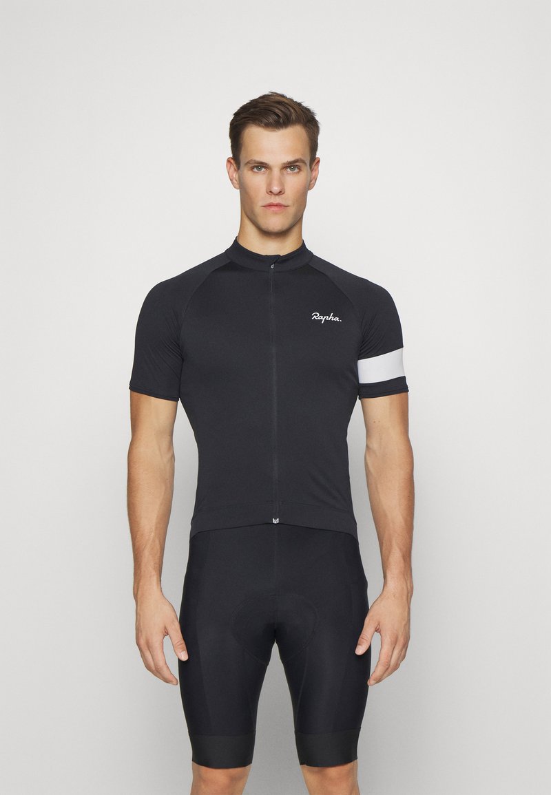 Rapha MENS CORE - Cycling Jersey - anthracite/black - Zalando.de