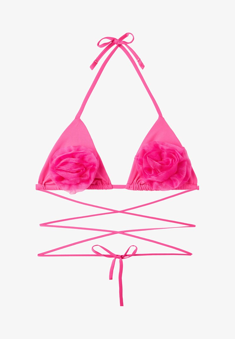 Tezenis TRIANGEL-MIT 3D-ROSEN - Bikini top - rosa v summer fuchsia ... Tezenis TRIANGEL-MIT 3D-ROSEN - Bikini top - rosa v summer fuchsia ...