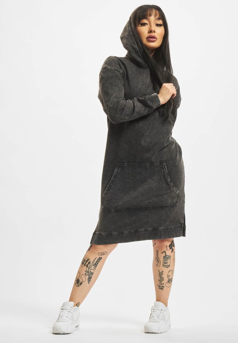 DEF HOODY - Jumper dress - anthracite - Zalando.ie
