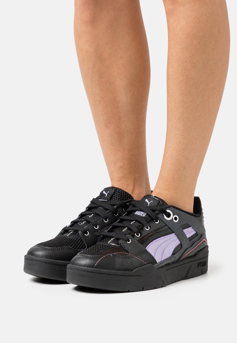 Puma SLIPSTREAM THE RAGGED PRIEST - Sneakers low - black/vivid violet ...