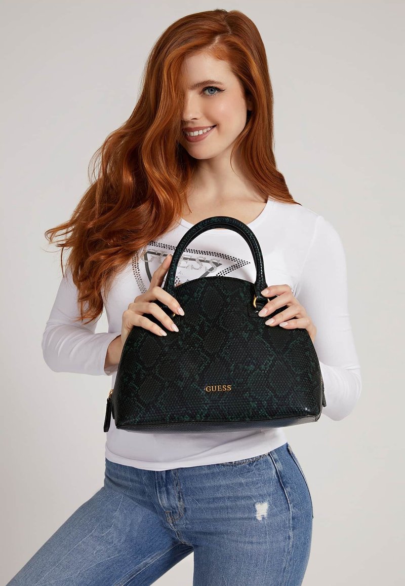 Guess GANNA PYTHON-OPTIK - Handtasche - grün - Zalando.at