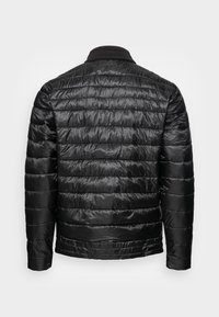 Guess URBAN QUILTED JACKET - Light jacket - jet black/black - Zalando.co.uk