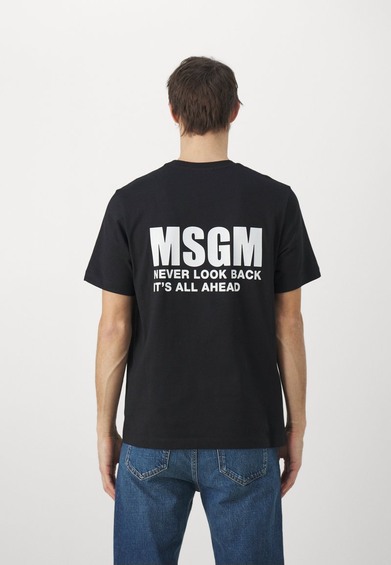 MSGM T-Shirt print - black/schwarz - Zalando.at