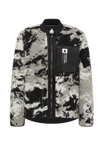 Pinetime Clothing THE MOSS CROPPED - Fleece jacket - schwarz/black ...