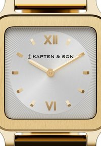 Kapten & Son TRESOR - Ure - gold coloured white/guldfarvet - Zalando.dk