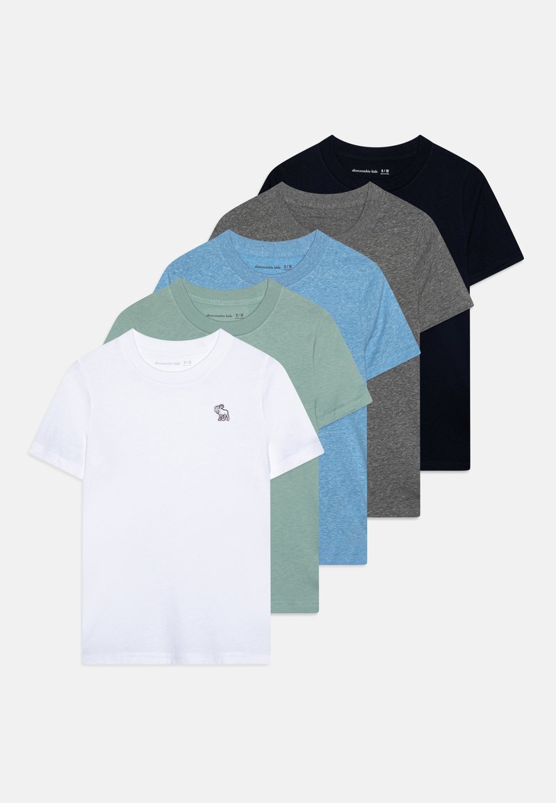 Abercrombie & Fitch ICON 5 PACK - Print T-shirt - multi-coloured - Zalando.ie