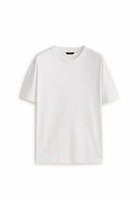 Massimo Dutti SHORT SLEEVE - T-Shirt basic - black/schwarz - Zalando.ch