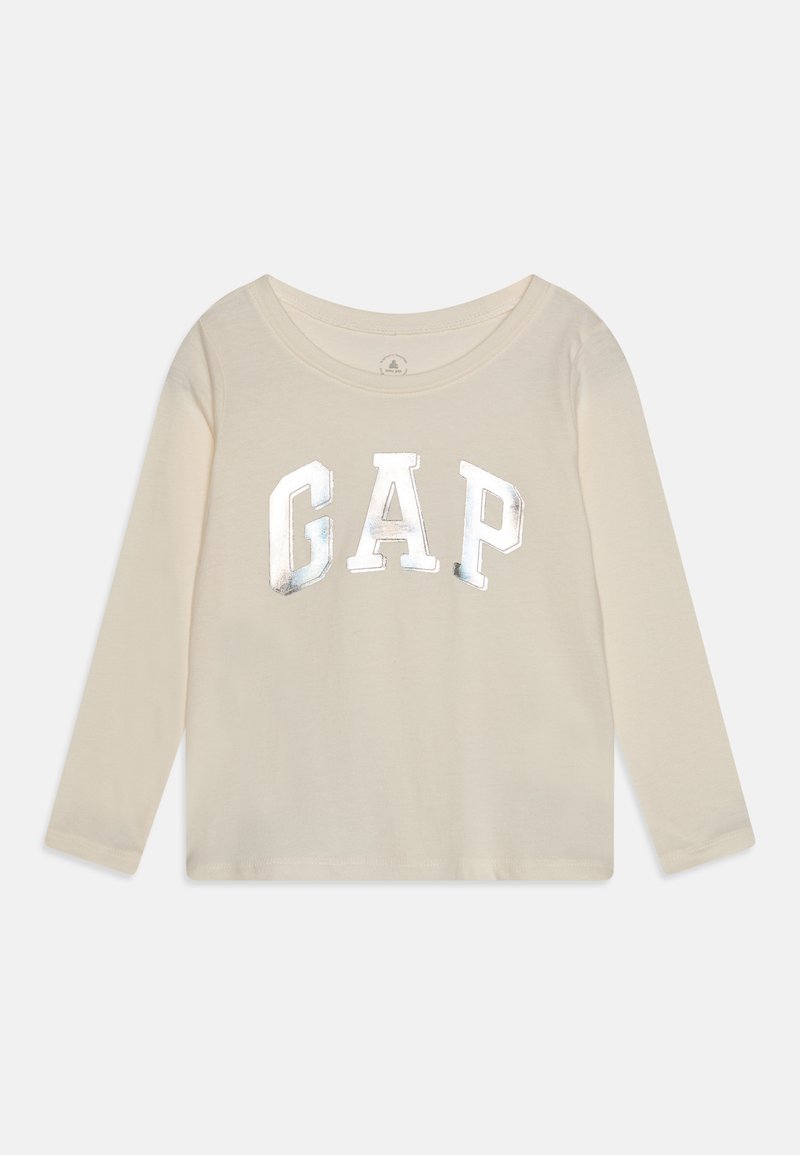 GAP LOGO TODDLER GIRL - Pitkähihainen paita - ivory frost ...