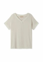 Falconeri Blouse - weiß alabaster beige/light grey - Zalando