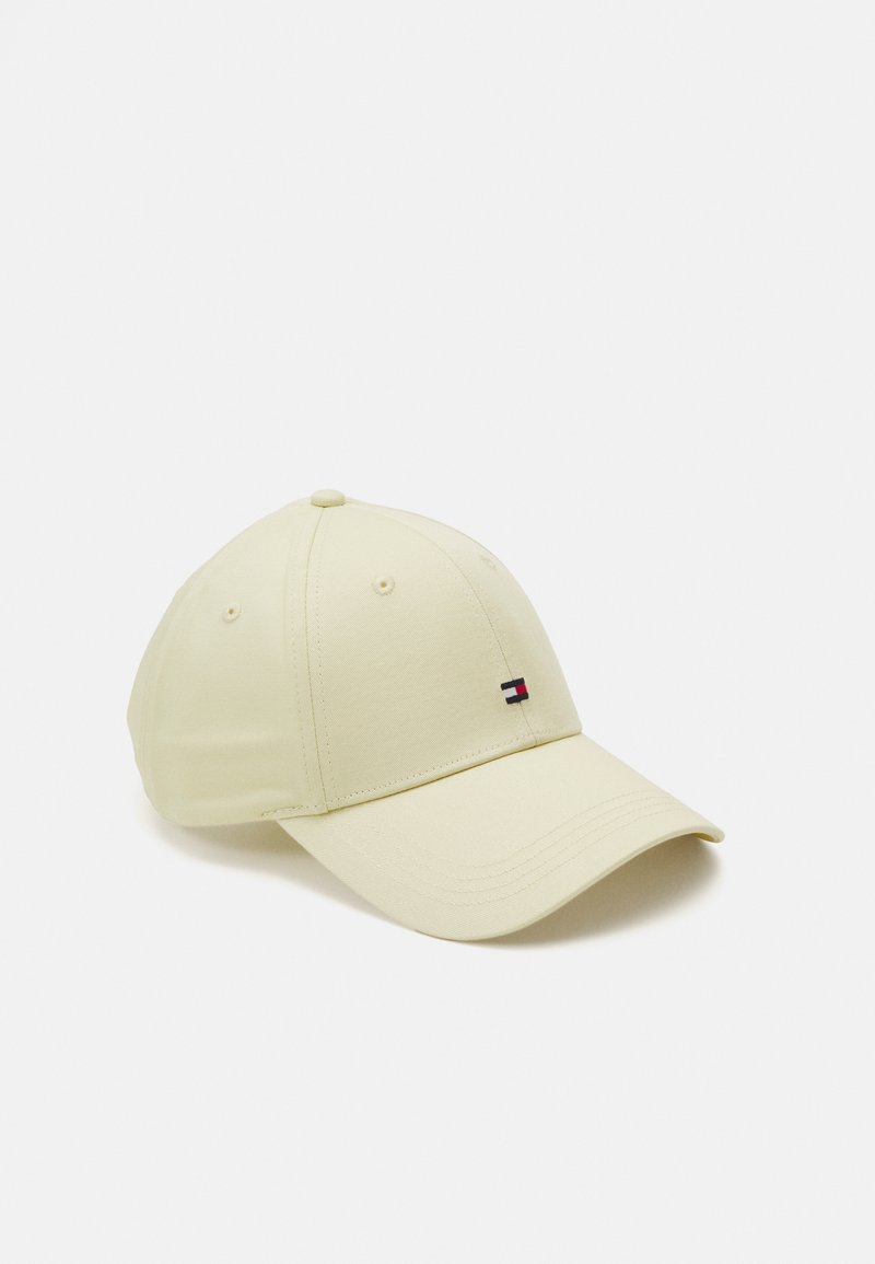 Tommy Hilfiger ESSENTIAL FLAG - Cap - lemon zest/yellow - Zalando.co.uk