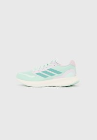 adidas Performance RUNFALCON 5 UNISEX - Road running shoes - halo mint ...