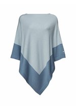 Esprit MIT ZIPFELSAUM - Cape - light blue/hellblau - Zalando.de