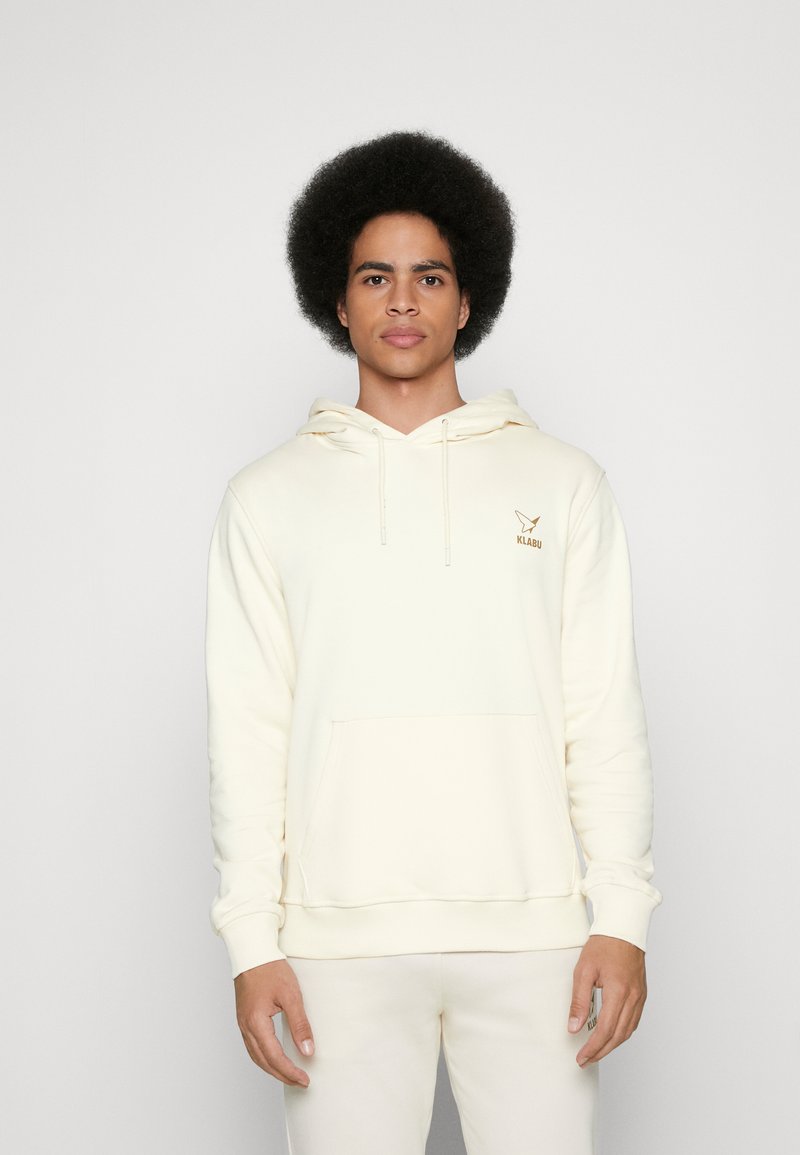 KLABU LOGO HOODY - Sweatshirt - off white/camo/off-white - Zalando.co.uk