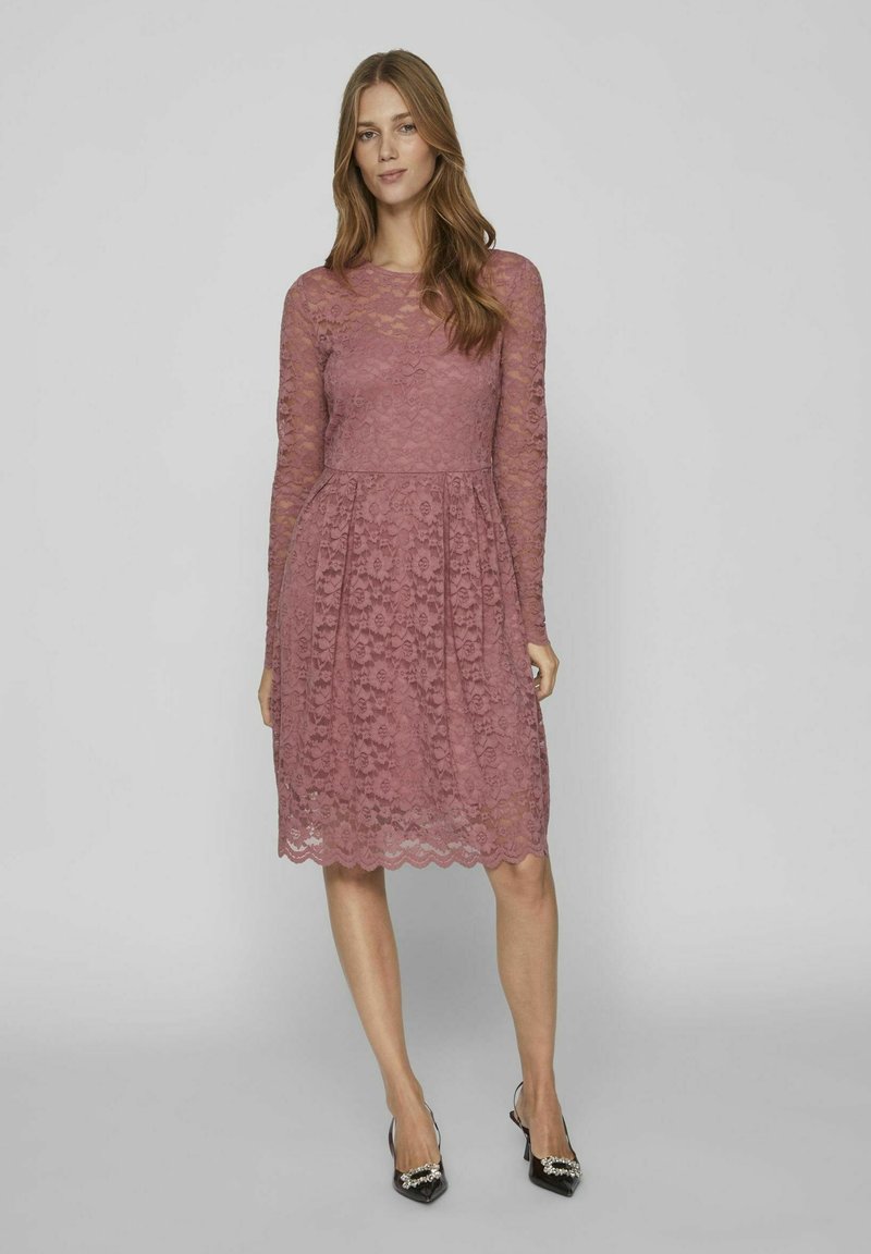 VILA VIKALILA LS NOOS - Cocktailkleid/festliches Kleid - mesa rose/pink ...