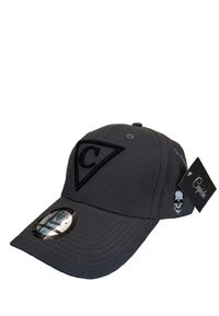 Capiche CURVED - Cap - dark grey grey black/dunkelgrau - Zalando.de