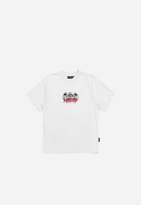 Wasted Paris BONES UNISEX - T-shirt imprimé - white/blanc - ZALANDO.FR