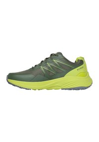 Skechers Sport BOUNDER RSE ZONER - Sneaker low - olivgrün lime/oliv ...