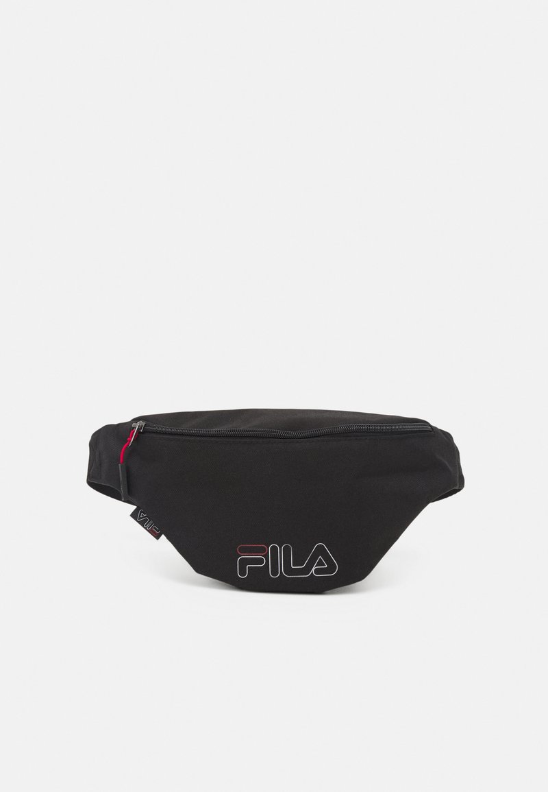 Fila WAIST BAG SLIM ROSSO SMALL LOGO UNISEX - Bältesväska - black/svart ...