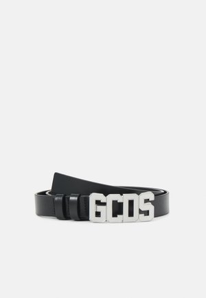 GCDS LOGO BELT - Gürtel - gold-coloured/schwarz - Zalando.de