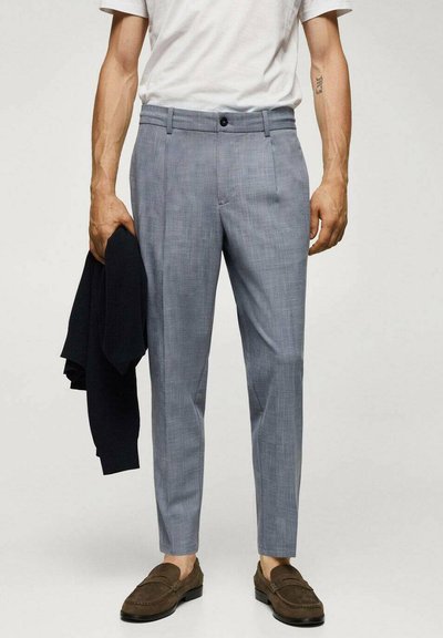 Mango MILANO - Chino - light heather grey/hellgrau-meliert - Zalando.ch
