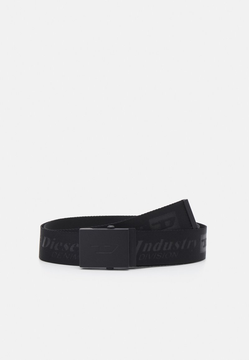 Diesel B-DIESEL IND-TAPE UNISEX - Curea - black/negru - Zalando.ro
